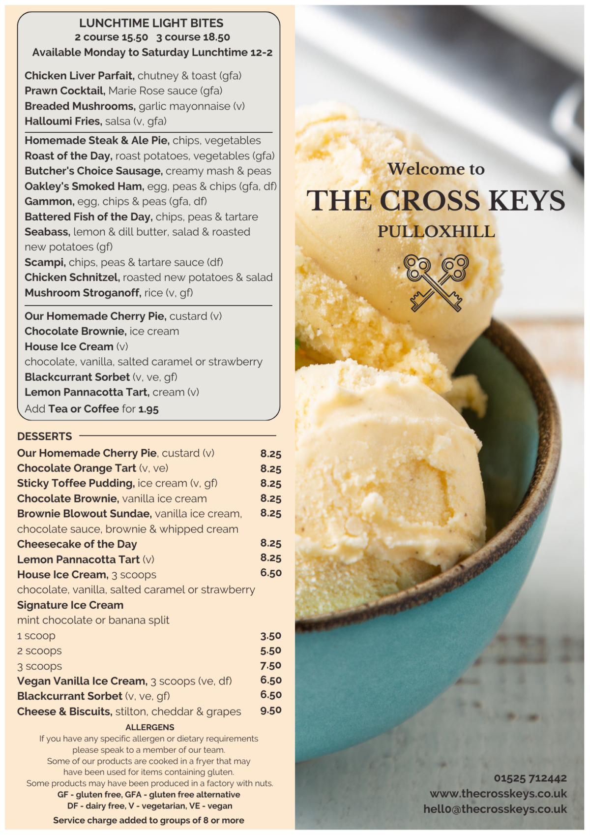 The Cross Keys Pulloxhill - Award Winning Pub and Restaurant