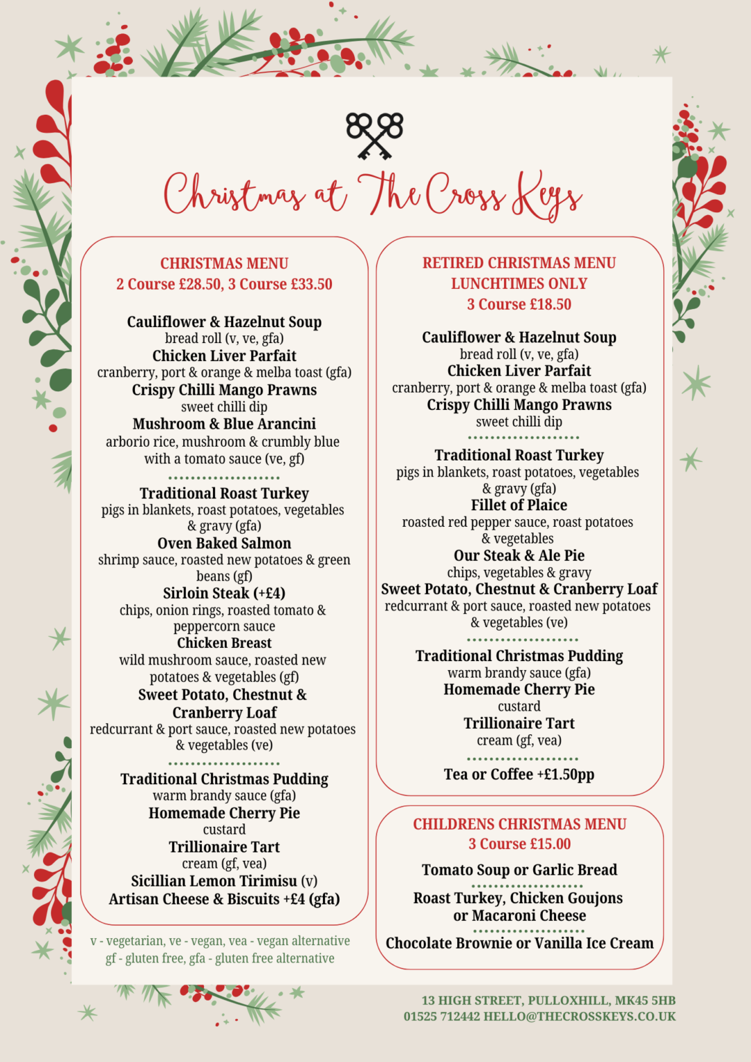 The Cross Keys Pulloxhill - Award Winning Pub and Restaurant